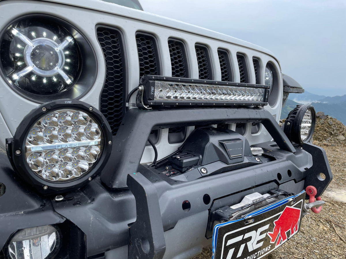 Flash 7in LED Driving Light Kit – Zepka Customs / TRE4X4 USA